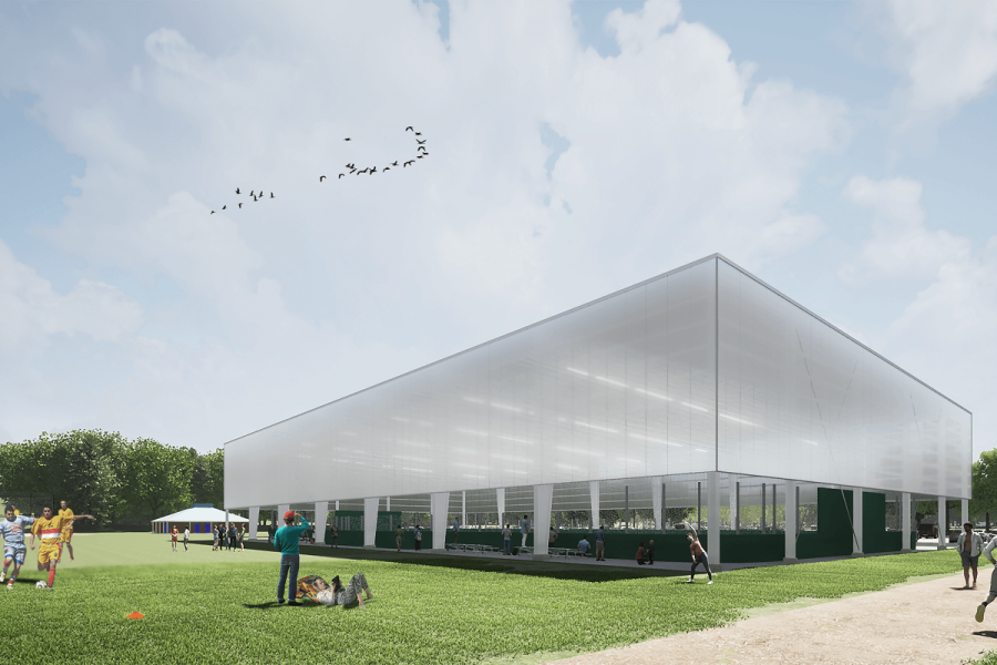 Riverway Outdoor Covered Sports Box | City of Burnaby